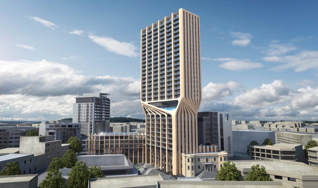 Mercury Tower in Malta by Zaha Hadid : r/pics